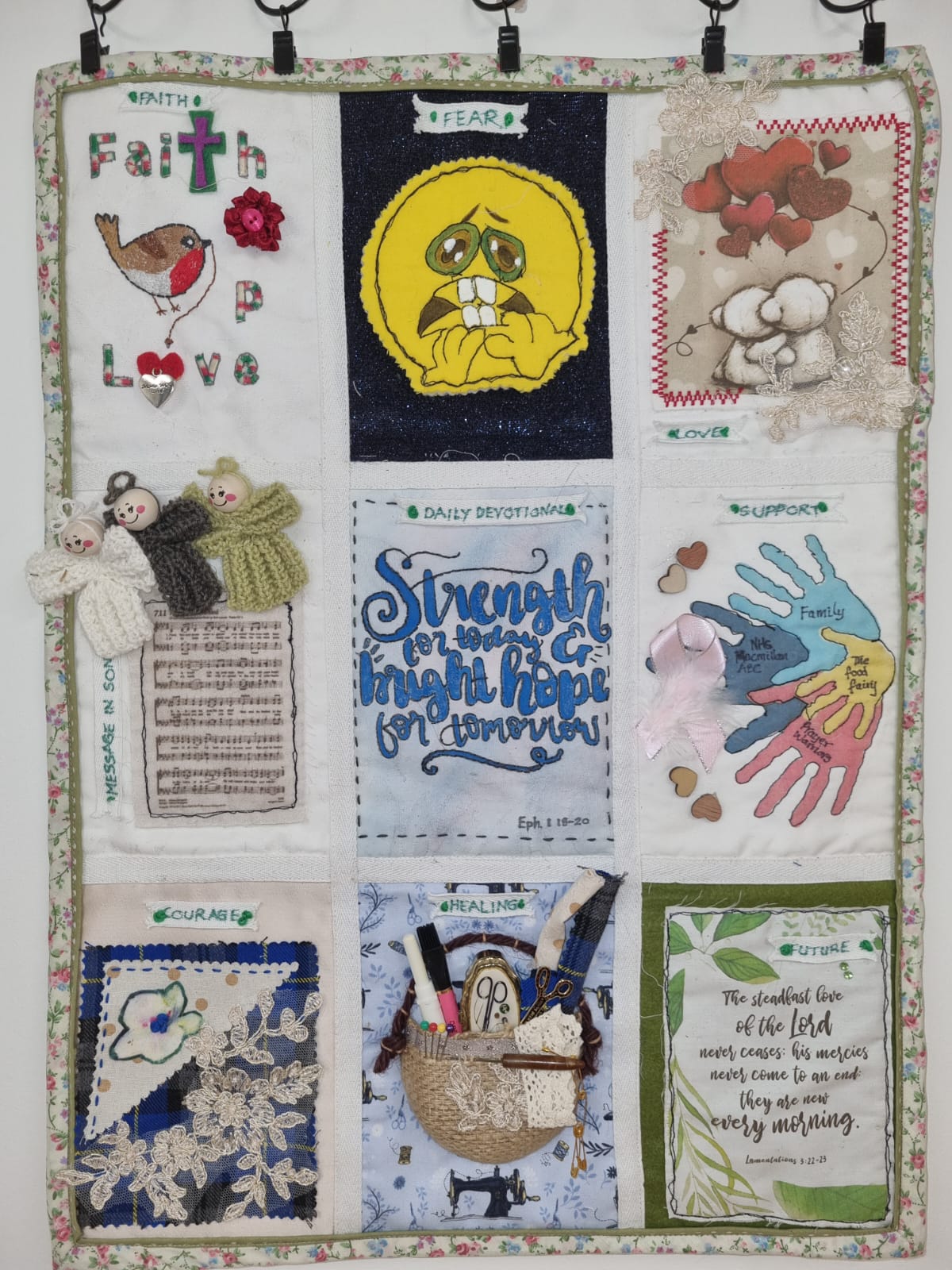 Macmillan Textiles Exhibition – Millennium Court